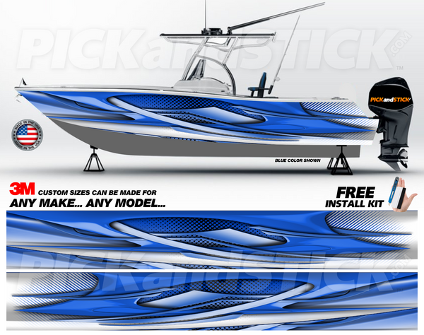 DIY Boat Wraps by PickAndStick the only At Home Viynl Kit ...