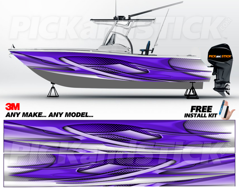 Fishing Boat Wraps - PickandStick.com
