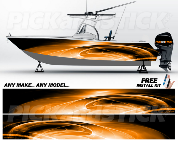 Cyclone Boat Wrap - PickandStick.com