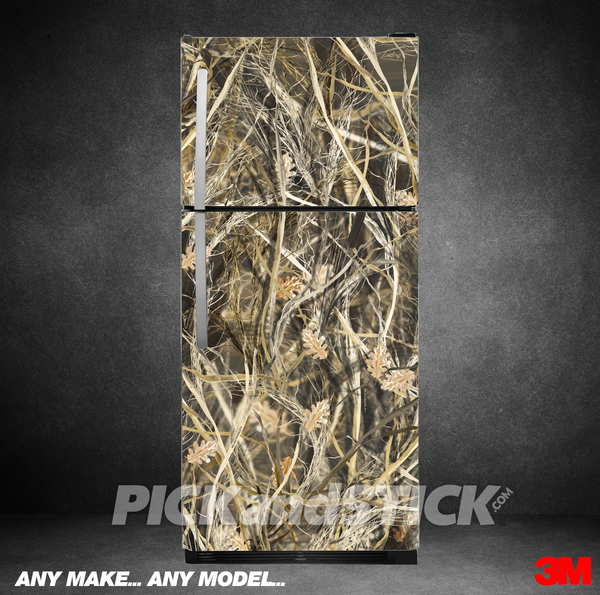 Obliteration Tallgrass Camo Refrigerator Wrap - PickandStick.com