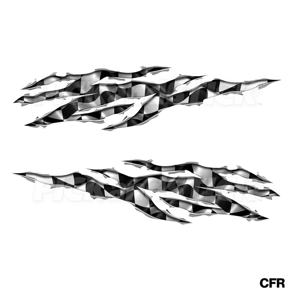 Checkered Flag Rip Graphics - PickandStick.com